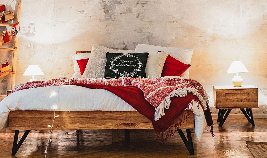 Chevet en chêne massif et métal Ventoux - House and Garden