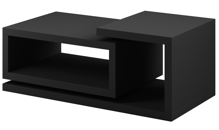 Table basse contemporaine noir mat Bogota - House and Garden