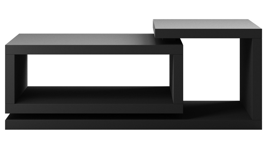 Table basse contemporaine noir mat Bogota - House and Garden