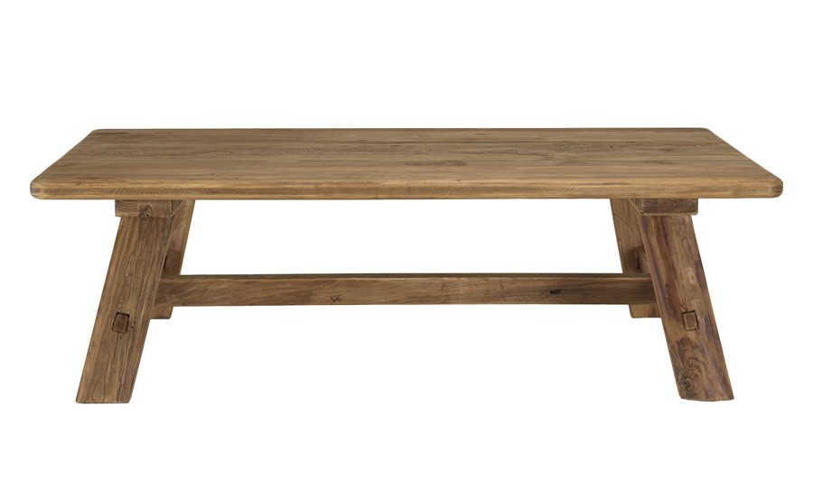 Table basse rustique en pin recyclé Jack - House and Garden
