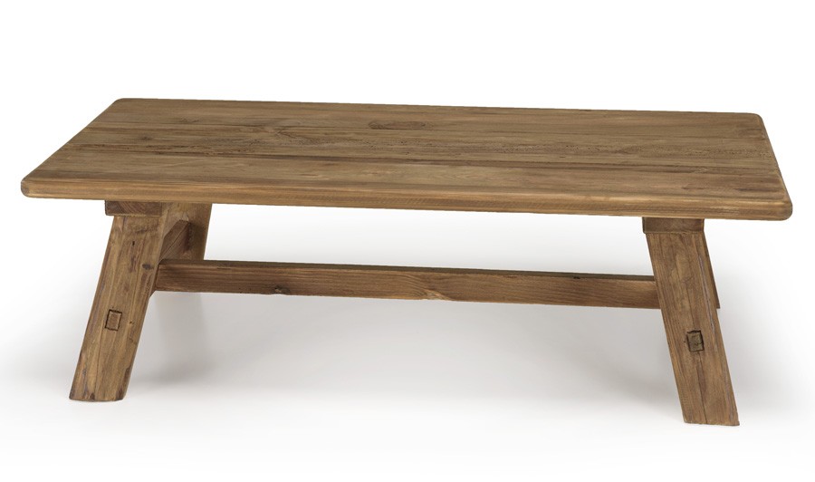 Table basse rustique en pin recyclé Jack - House and Garden